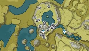 White Iron Chunk Locations and Farming Routes - Genshin DB