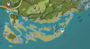Starconch Farming Locations in Genshin Impact (Map and Route) - Genshin DB